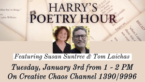 Harry’s Poetry Hour – Susan Suntree